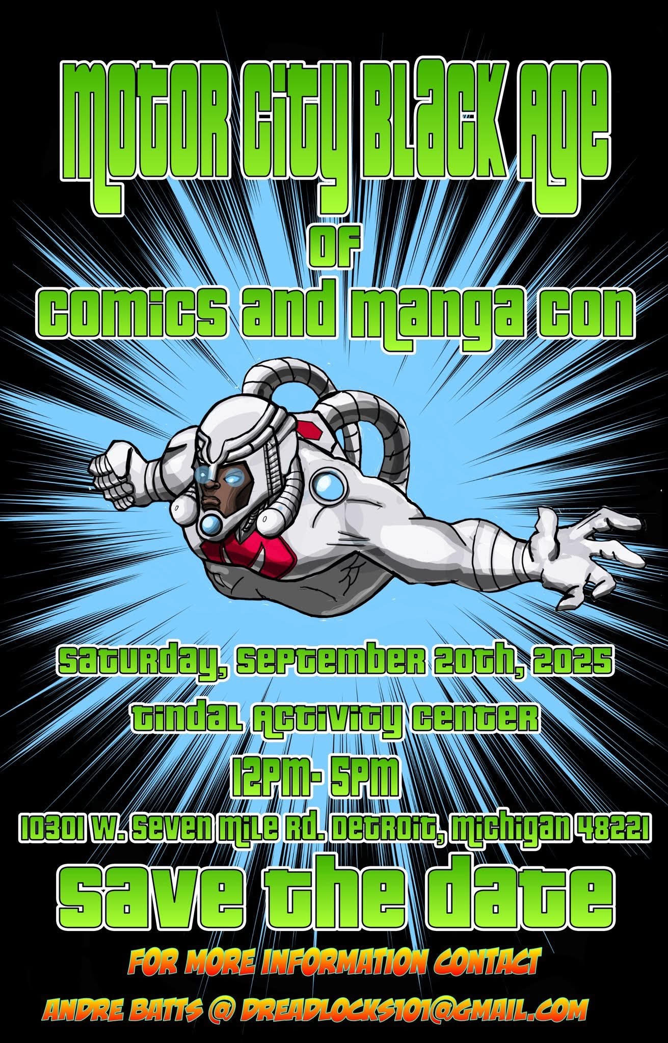 Motor City Black Age of Comics and Manga Con - Black Sci-Fi